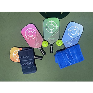 Engage Pickleball Poach Infinity SX Pickleball Paddle - Pickleball Paddles with Black Polymer Core - USAPA Approved Pickleball Paddles - Pickleball Rackets for Adults - Lite (Green)