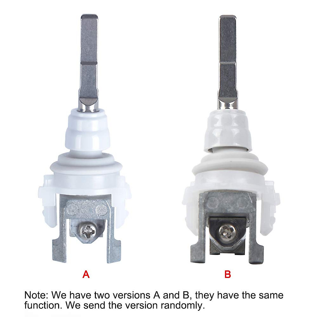 Electric Toothbrush Metal Shaft/Vibrating Tip Replacement Parts Compatible with Philips HX6340 HX6530 HX6710 HX6920 HX9140 HX9340 HX8910 HX9350, Shaft Connector Block with Waterproof Rubber Seal