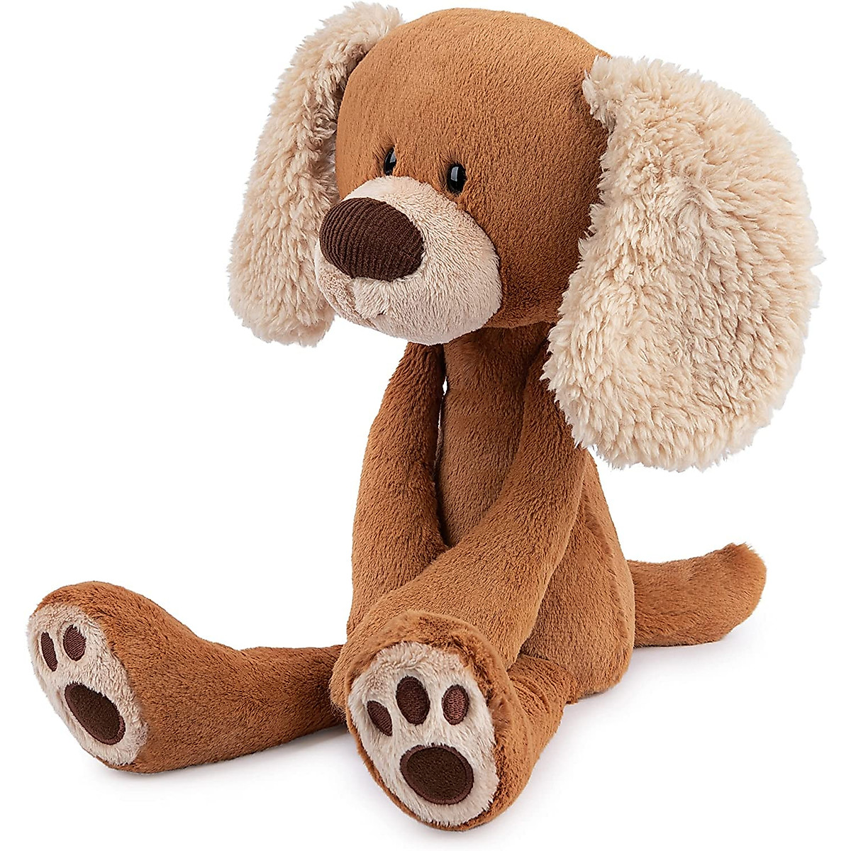 GUND Masi Puppy Dog Polyester Plush Plastic Pellets Stuffed Animal Take Along Friends Plushie Toy with Poly Bag for Children Ages 1 and Up