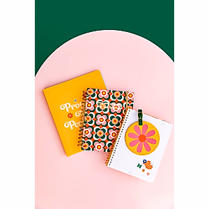 ban.do Undated Weekly Planner, To Do List Notebook with Stickers, Guided Wellness Journal, Daily Organizer for School or Office, Progress Not Perfection