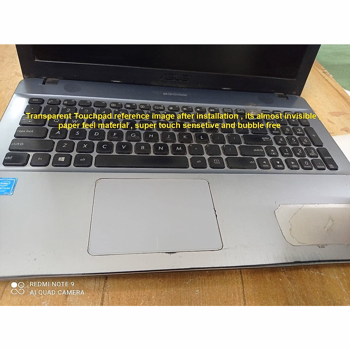 (2 Pcs) Ecomaholics Trackpad Protector for HP Omen 17.3 inch Gaming Laptop Touch Pad Cover with clear matte finish Anti-Scratch Anti-Water Touchpad Skin Film,Laptop Accessories