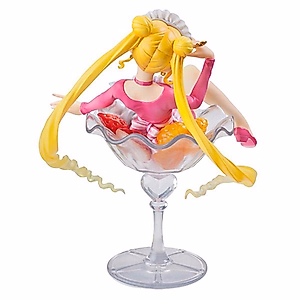 Joahoutfit New Sailor Moon/Usagi Tsukino Figure Anmie Girl Action Figure (Color : Cloes Eyes)