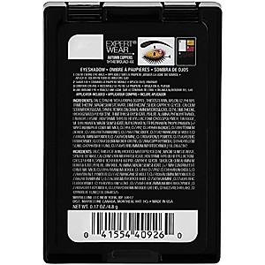 Maybelline New York Expert Wear Eyeshadow Quads, Autumn Coppers, 0.17 oz.