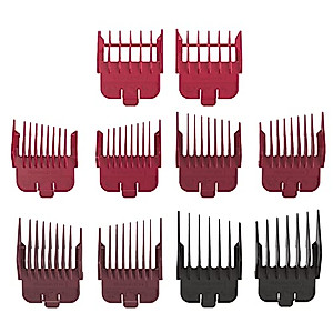 Remington® Easy Fade Haircut Kit, Hair Clippers for Men, Tapered and Standard Fixed Combs, Travel Case Included, Black