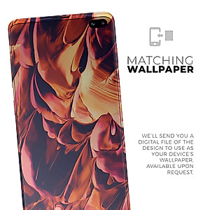 DesignSkinz Blurred Abstract Flow V34 Protective Vinyl Decal Wrap Skin Cover Compatible with The Samsung Galaxy S20 (Screen Trim & Back Glass Skin)