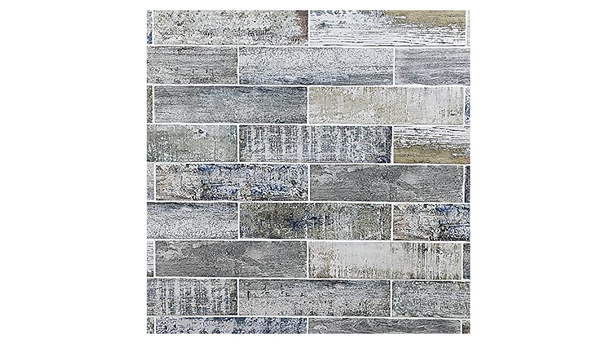 Strait Wood 3x12 Ceramic Subway Tile - Coastal Wall Decor