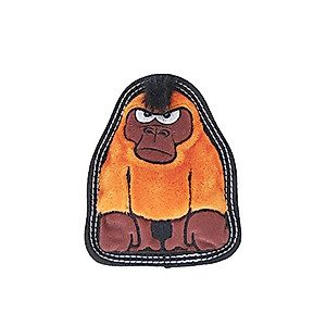 Outward Hound Tough Seamz Gorilla Plush Dog Toy, Small