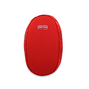 Marvel Avengers Spider-Man Kids Plush Mooshy Slippers (13-1 M US Little Kid, Red)