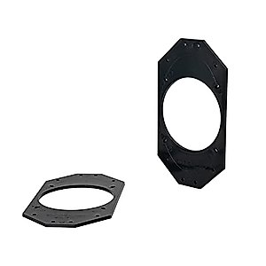 Scosche 1984 to 2006 Jeep Wrangler 4” Speaker Adapters (1 Pair) SAJ46