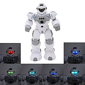 SNOEMWU Kids Remote Control Robot,21 Functions Gesture Sensing RC Robot Toy, Remote Control Electronic Robot for Kids Boys Girls with Walking Singing Dancing Kids Toys