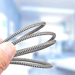 IFLASH USB C Charing Cable, USB-C iPhone Fast Charging Cable Compatible with iPad 8th 2020, iPhone 12/11/11 Pro/11 Pro Max/X/XS/XR/8, Support Power Delivery (Silver, 3 Feet)