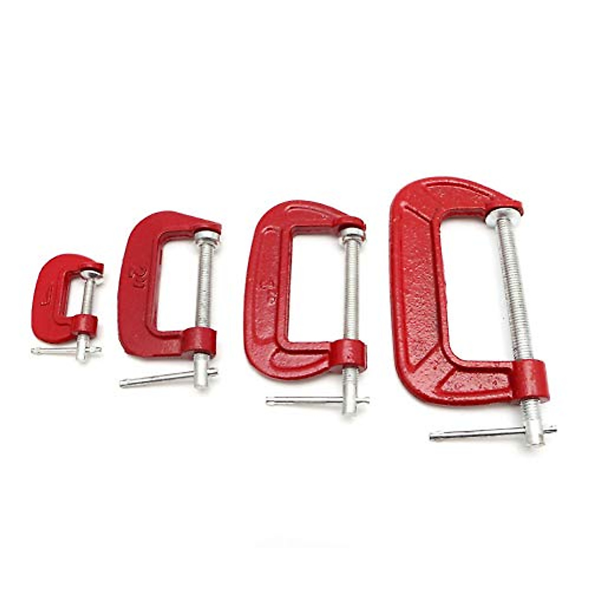 erDouckan C/G Clamp & Durable Metal C G Clamp Heavy Duty Woodworks Crafts Carpenter Vise Grip Tool, Perfect for Family Woodworking