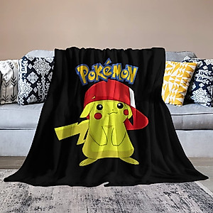 FHNTNH Ultra Soft Throw Blanket Cozy Warm Flannel Blanket All Season Bedding for Sofa Bed Room Decoration Gift 60x50 Inch