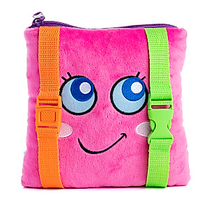 Buckle Toys - Bella Square - Learning Activity Game - Develop Motor Skills and Problem Solving - Travel Essential for Toddlers 1-3