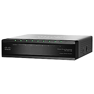 Cisco SG200-08 8-port Gigabit Smart Switch (SLM2008T-NA)
