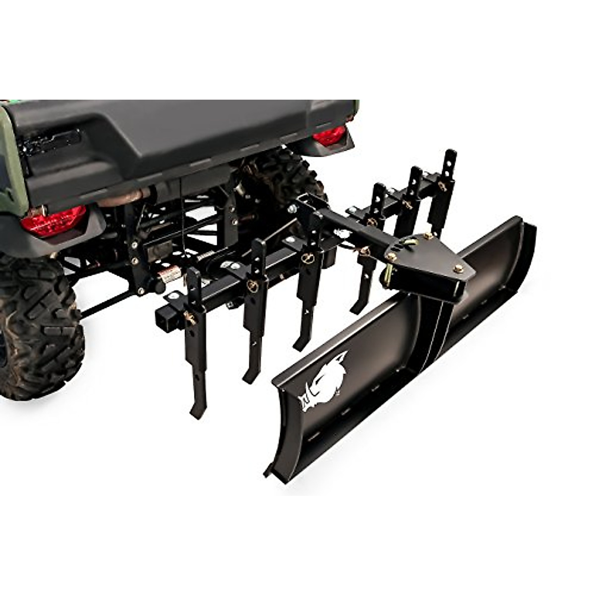 Black Boar ATV/UTV Scrape Blade Implement, Adjusts 0, 7.5 or 15 Degrees in Either Direction, Use to Cultivte, Establish Food Plot, Maintain Your Land (66005)