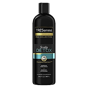 TRESemmé Shampoo for Dry and Itchy Scalp Detox to Purify Hair and Scalp from Build-Up and Excess Oils 20 oz