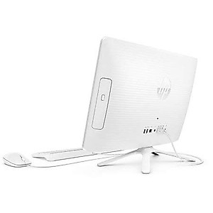 2018 HP All-in-One 19.5" HD+ Display High Performance Desktop PC, Intel Celeron J3060 Processor 4GB Memory 500GB Hard Drive DVD Drive Wired Keyboard + Mouse Windows 10 Home - Snow White