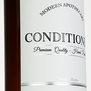 Amber Refillable Shampoo and Conditioner Bottles - Body Wash, Shampoo and Conditioner Dispenser - PET Plastic Shampoo Bottles Refillable with Pump - Waterproof Labels - 16 oz, 3 Pack (Stainless Steel)