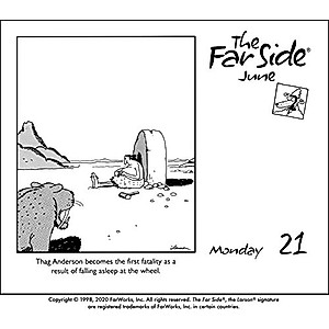 The Far Side® Theme-a-Month 2021 Off-The-Wall Calendar