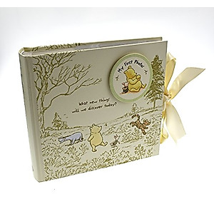 Disney Magical Beginnings Classic Pooh My First Photos Baby Album for 6 x 4 Photographs New (DI165), 200 g WBM-GFT45