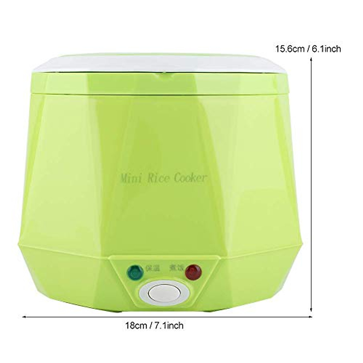 1.6L 24V Small Portable Multifunctional Electric Rice Cooker Food Steamer for Truck Car Outdoor(1#)