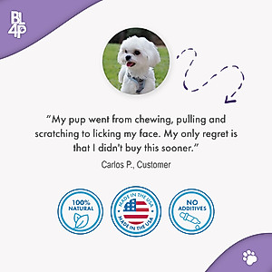 Pet Relax Dog Calming Anxiety Relief - Long-Lasting Dog Relaxants for Stress Relief, Natural Solution for Separation Anxiety, Travel, Thunderstorms, and Fireworks - 400 Odorless, Tasteless Pills