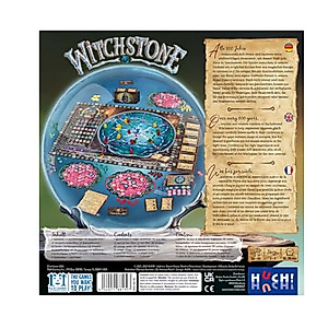 R&R Games Witchstone, Strategy Game, Family Board Game, Strategy Game for Kids, Teens, and Adults, Board Games for Family Night