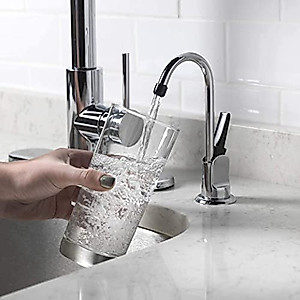 Homewerks Worldwide 3310-160-CH-B-Z Single Hole 1-Handle Low-Arc Drinking Water Faucet, Chrome Finish