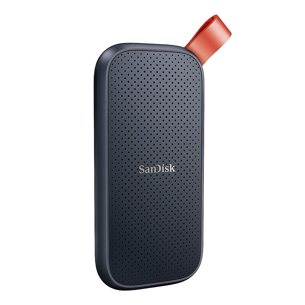 SanDisk 480GB Portable SSD, External Solid State Drive, Speeds Up to 520MB/s, External NVMe Solid State Drive, Rugged SSD, Heavy Duty Rubber Hook, Grey