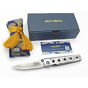 Mcusta Seki Japan Nishijin Japanese Cloth Pouch Folding Pocket Knife Sheath