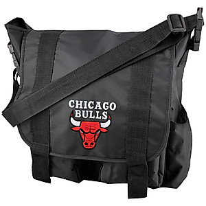 NBA Chicago Bulls Team Logo Diaper Bag with Changing Pad