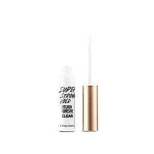 Kiss I Envy Eyelash Adhesive Super Strong Hold Clear 5 Gram (Pack of 6)