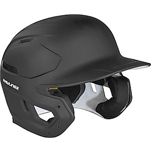 Rawlings | MACH CARBON Baseball Batting Helmet | X-Large (7 5/8" - 8") | Black