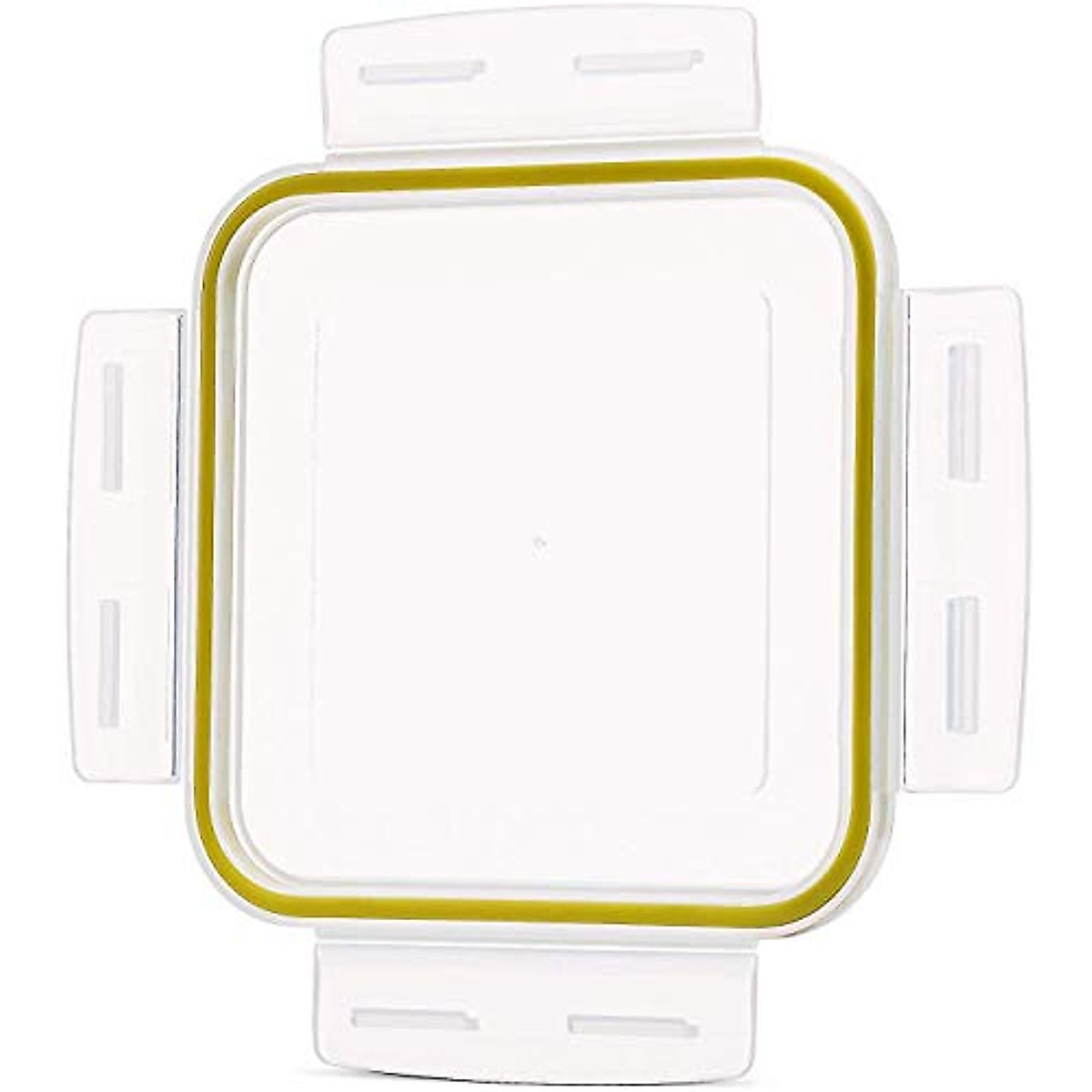 Komax Biokips Large Food Storage Container (169 oz.) Airtight Cookie Container Suitable for Cookies, Chips, Flour, Bulk or Dry Food | Space Saving Shape, Stackable, BPA Free