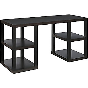 Ameriwood Home 9318496 Parsons Deluxe Desk, Espresso