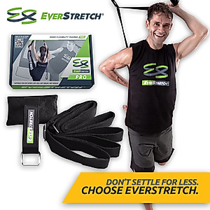 EverStretch Leg Stretcher PRO: Premium Over The Door Flexibility Trainer | Professional Stretching Equipment for Ballet, Dance, Martial Arts, Cheerleading & Gymnastics | Portable Split Machine