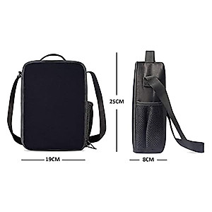 ZPINXIGN Mushroom Moth Backpack for Kids School Book Bag Set Girls Elementary School Backpack with Lunch Bag Camping Travel Back Pack Bookbags Pencil Case