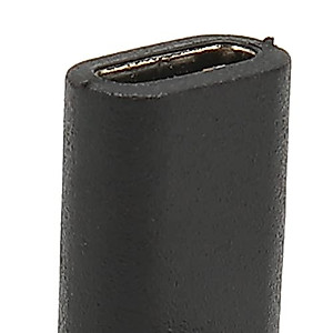 DAUERHAFT USB C Right Angle Adapter, 10Gbps 90 Degree USB C Male to USB C Female Adapter for Laptop