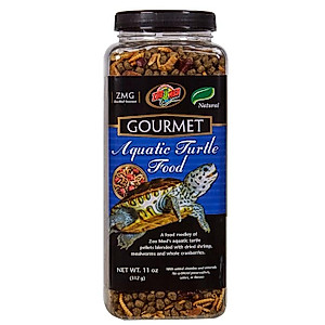 Zoo Med Gourmet Aquatic Turtle Food, 11 oz.