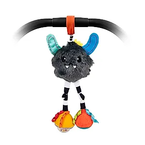 Sassy Confetti Yeti Chime Toy | Hanging Developmental Attachable Toy | Ages 0+ Months and Up