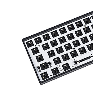 Skyloong 64 GK64 GK64x RGB Hot Swap Programmable Wired Case PCB Plate Cherry MX Keyboard DIY kit Replacable Space