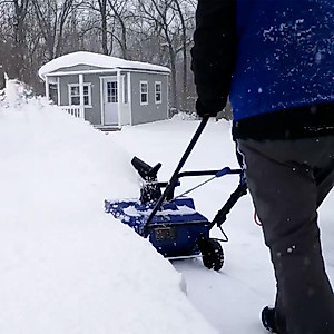 Snow Joe 15-Amp Electric Snow Blower, 22-Inch, Dual LED Lights, Bonus Cover Included