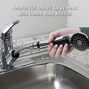 Danco, Chrome 10408 Pullout Kitchen Spray Head