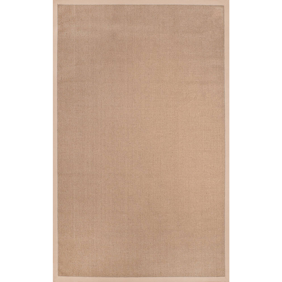 nuLOOM Machine Woven Laurel Jute Area Rug, 5' x 8', Beige