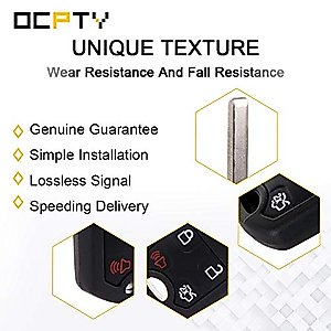 OCPTY 1 X Flip Key Entry Remote Control Key Fob Transmitter Replacement for Ford for Escape for Focus for Transit for Fiesta for Transit Connect CWTWB1U793 1788A-FWB1U793
