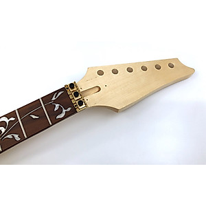 Solo Jem Style DIY Guitar Kit, Ash Body, Hard Maple Neck Vine Inlay, JEK-10