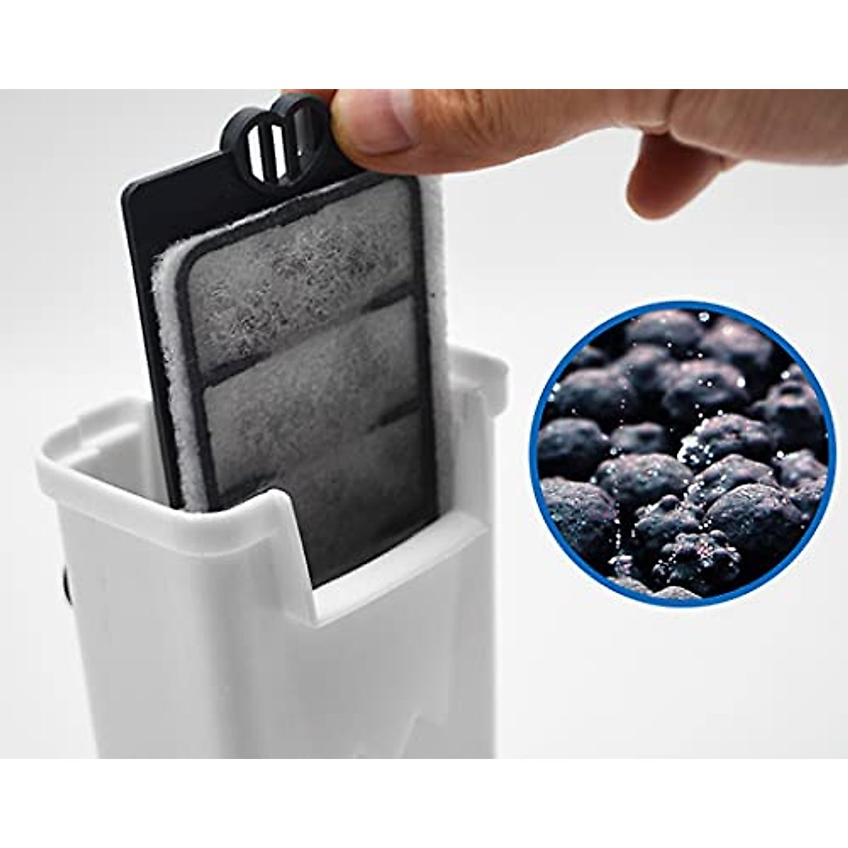 HIERYAN Aquarium Turtle Filter Sponges Sponge Filter Turtle Filter Submersible Low Water Level Waterfall Filter Turtle Tank Aquarium Filter