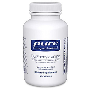 Pure Encapsulations DL-Phenylalanine | Amino Acid Supplement for Memory and Focus, Joints, Muscles, and Cognitive Support* | 90 Capsules