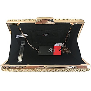 Natural Straw Box Clutch, Natural Medium